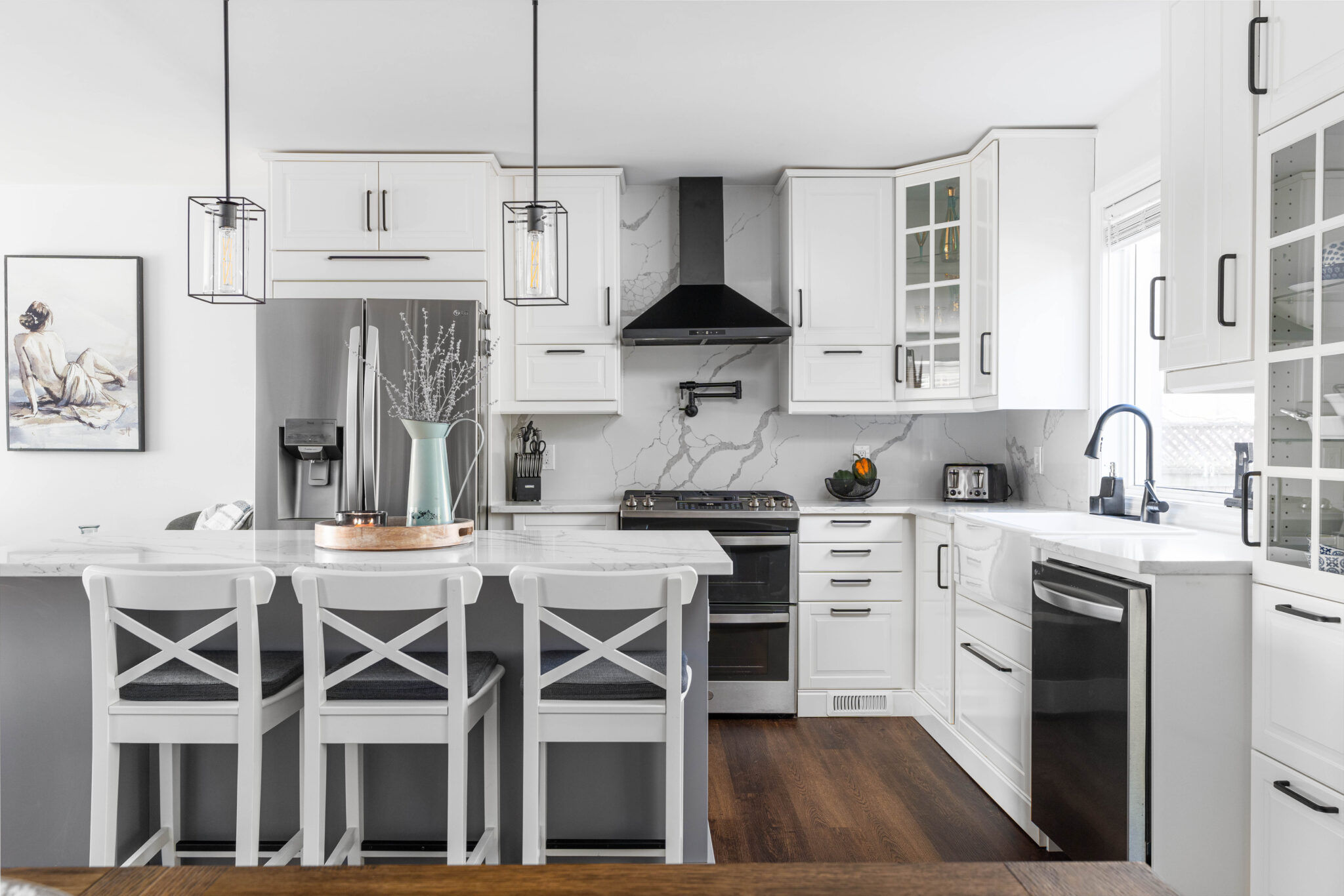 Modern Rustic Home Remodel by DP Design Studio - dpdesignstudioplus.ca